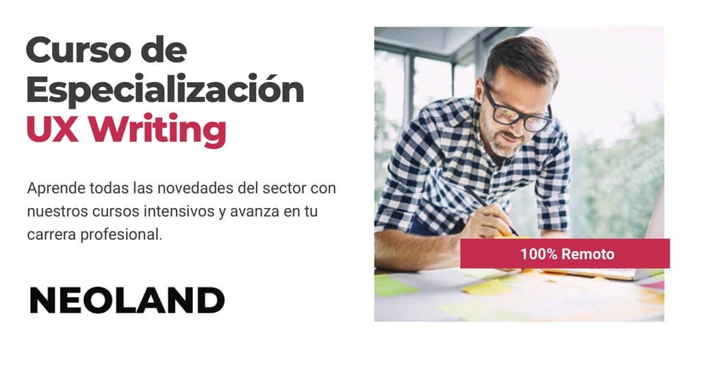 Curso de UX Writing - NEOLAND